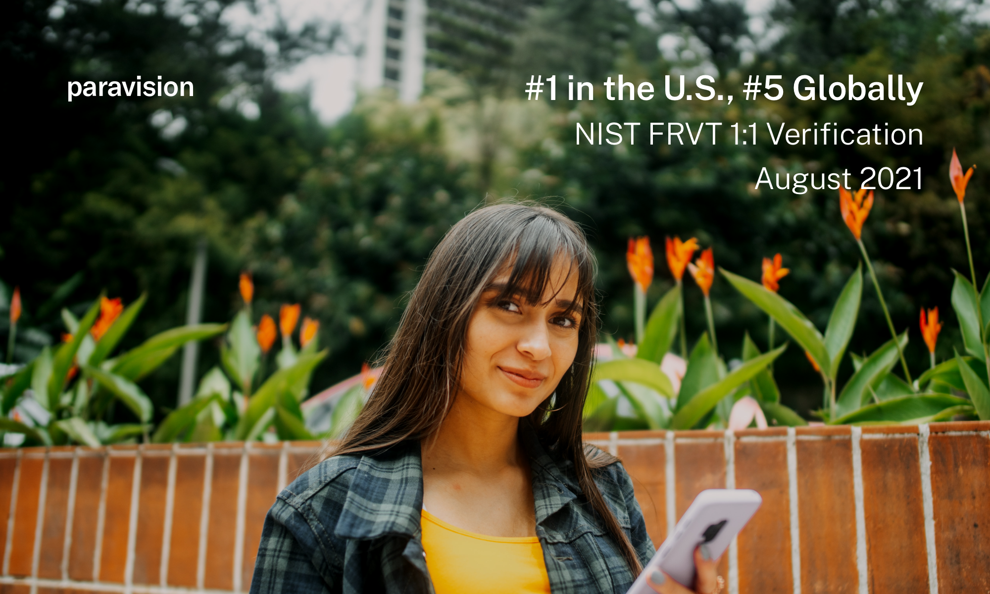 Paravision Broadens Face Recognition w/ NIST FRVT 1:1 Results